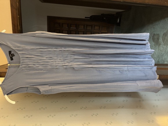 ellos | Dresses | Ellos Swiss Satin Pleated Dress | Poshmark